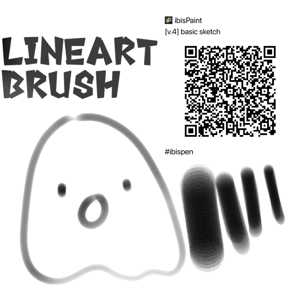 soft lineart brush - ibisPaint