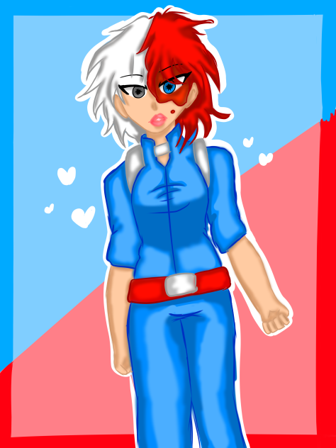 Fem todoroki - ibisPaint