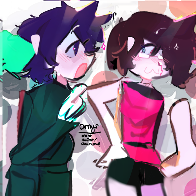 Caty and Lilian - ibisPaint