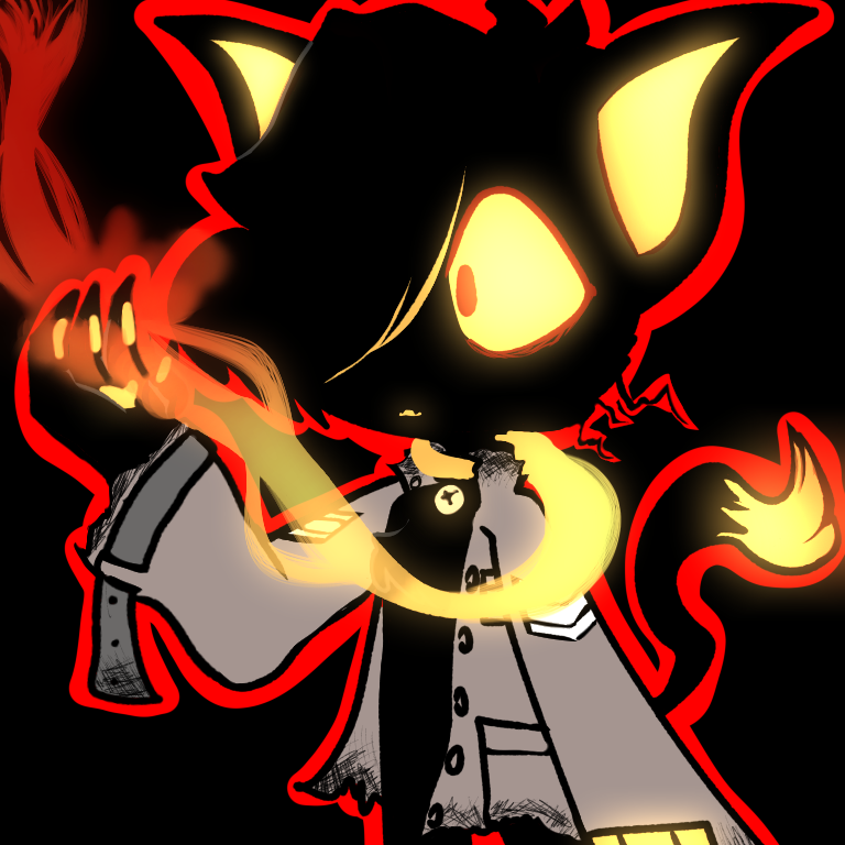 Emo lil ghosty catboi - ibisPaint