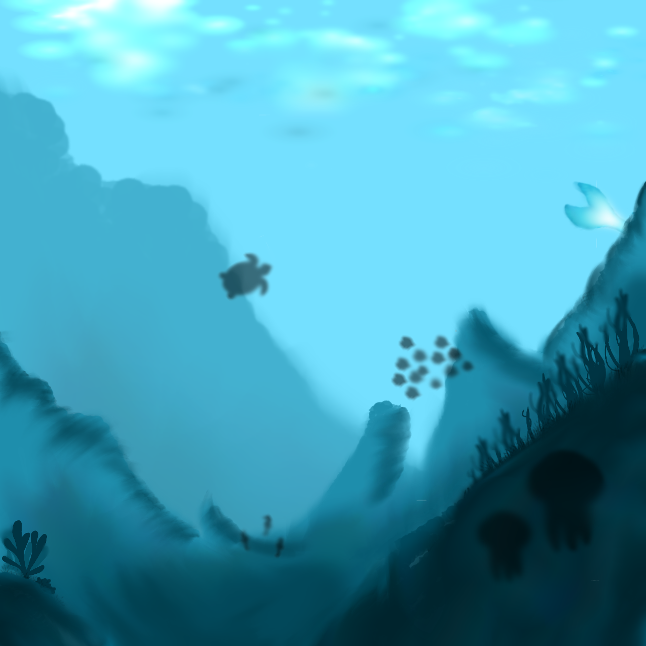 Under the sea🌊 - ibisPaint