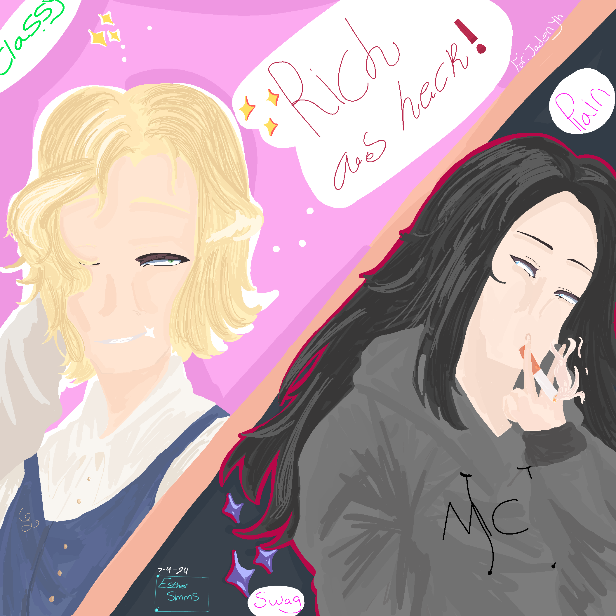 Classy ... Plain ... - ibisPaint