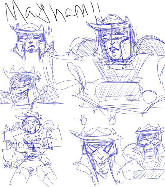 Mayhem doodles - ibisPaint