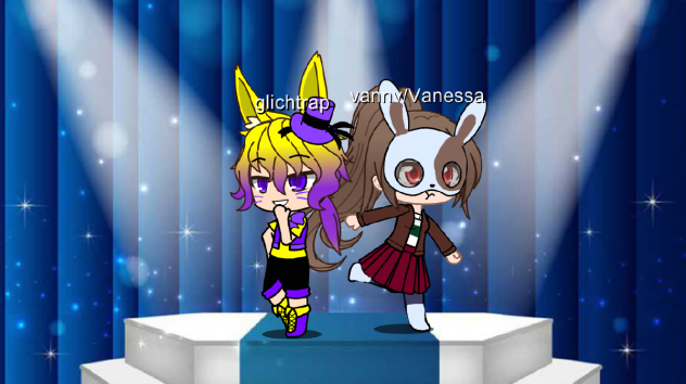Glichtrap and vanny fnaf vr - ibisPaint