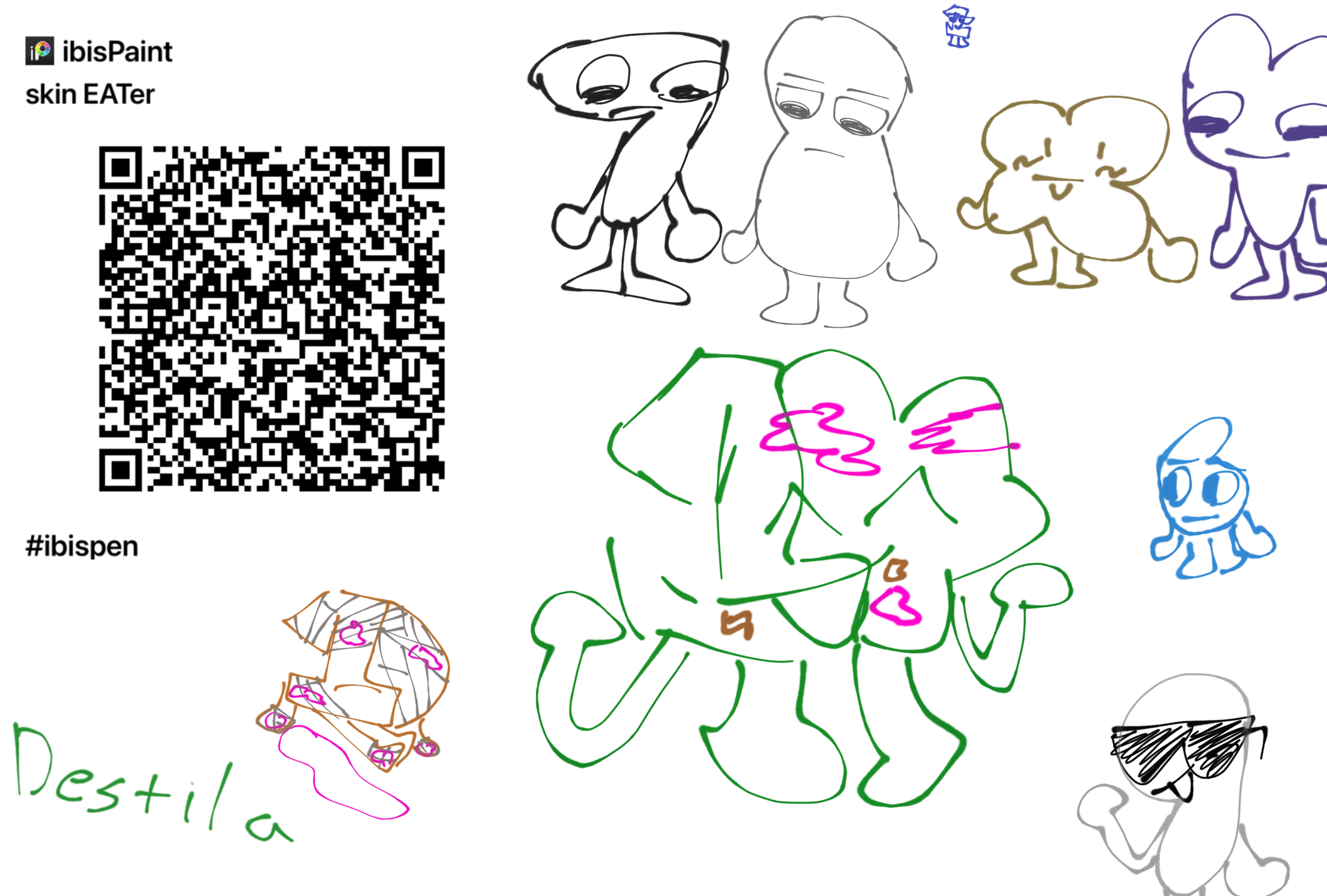 Skin EATer! (Brush) - ibisPaint