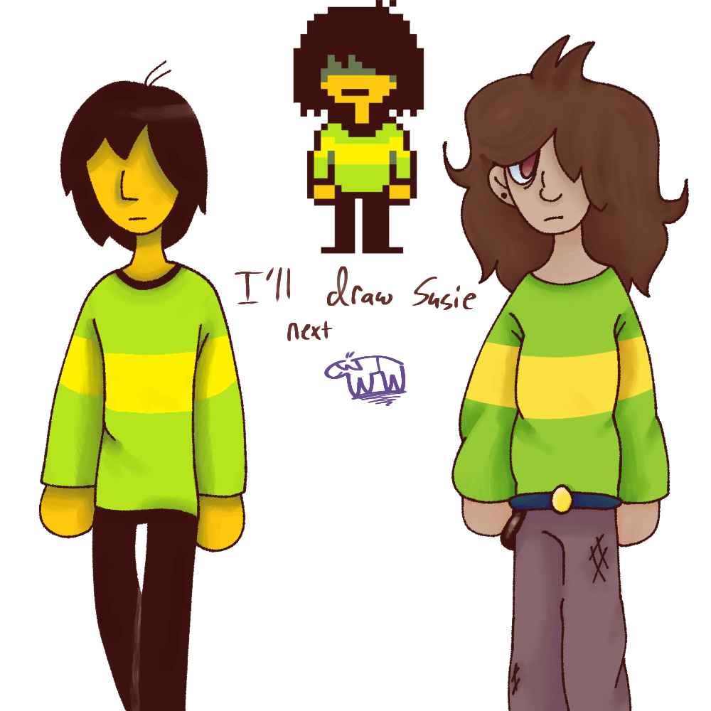 kris overworld headcannon - ibisPaint