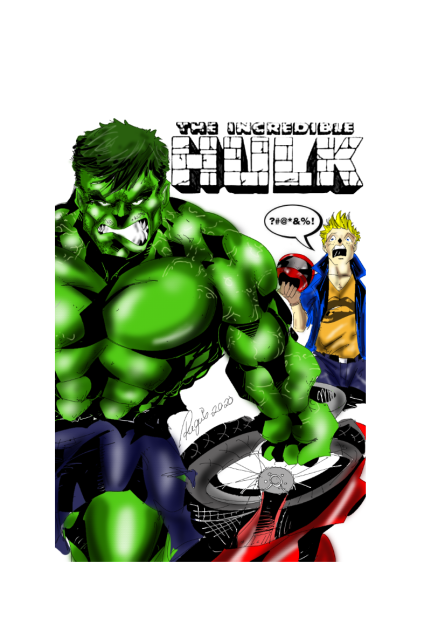 722 Hulk - ibisPaint