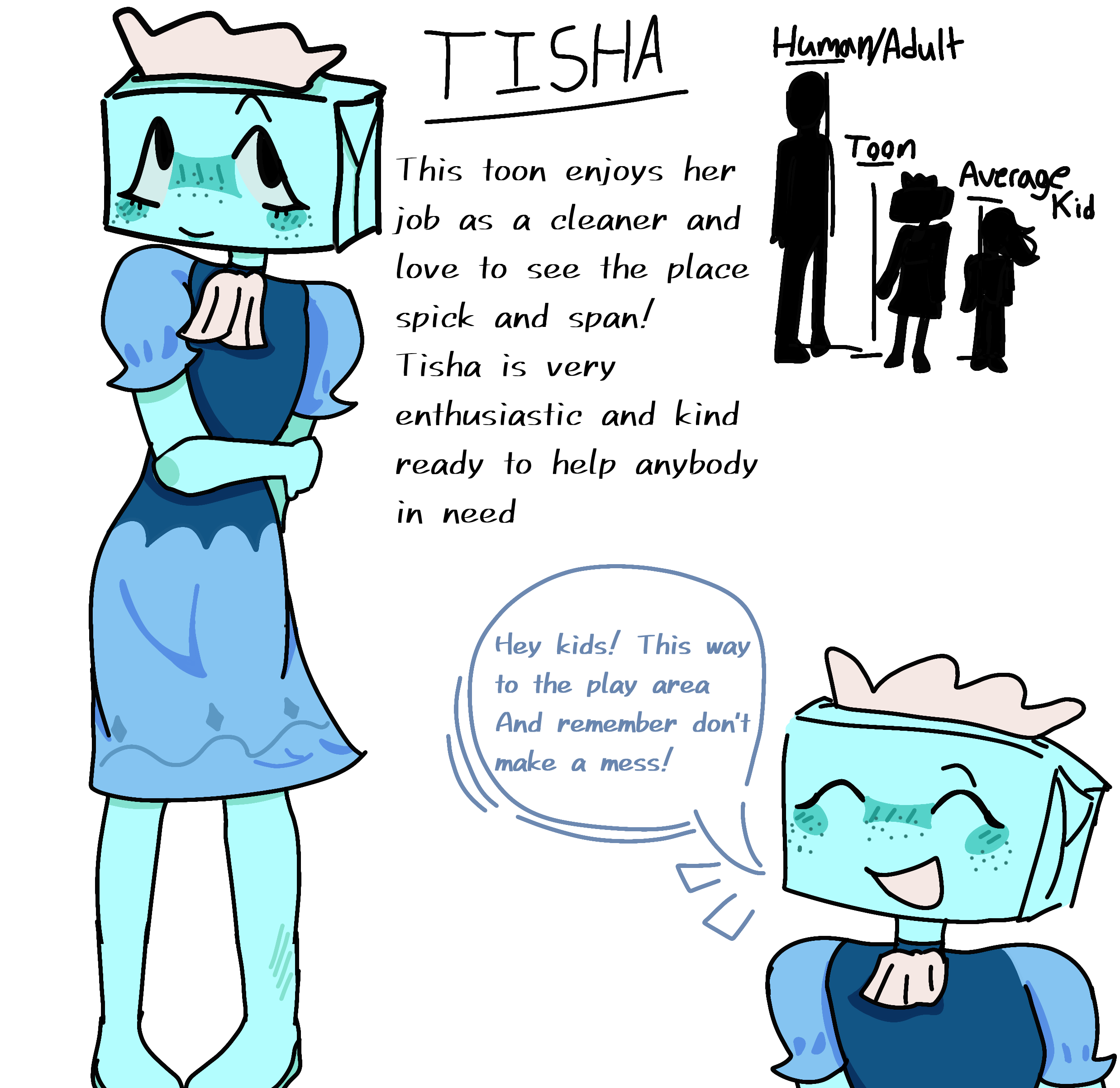 Tisha character sheet - ibisPaint