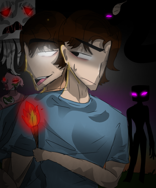 Minecraft Fanart - ibisPaint