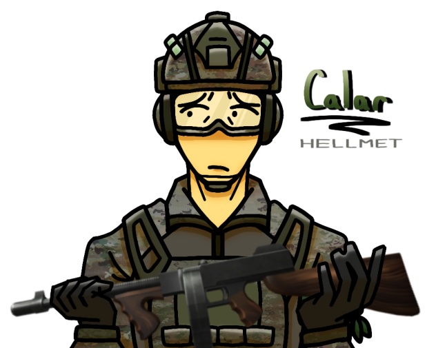 Calar (HELLMET ROBLOX) - ibisPaint