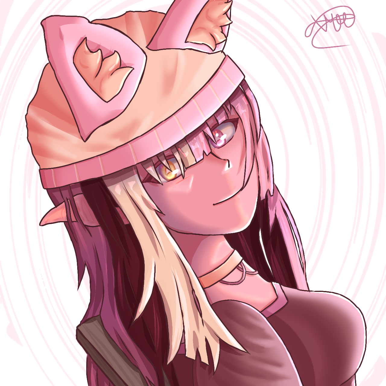 pink elf - ibisPaint