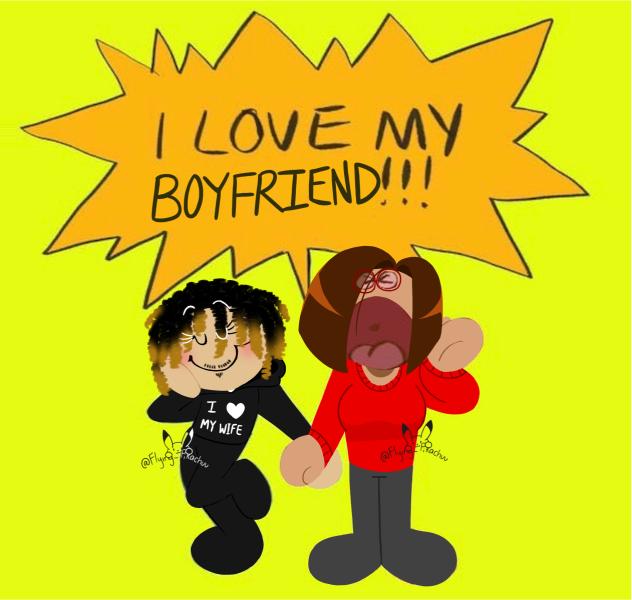 I LOVE MY BOYFRIEND - ibisPaint