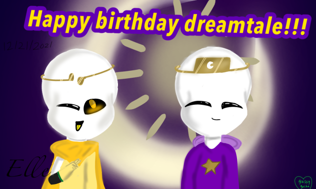 Happy birthday dreamtale (jokublog) - ibisPaint