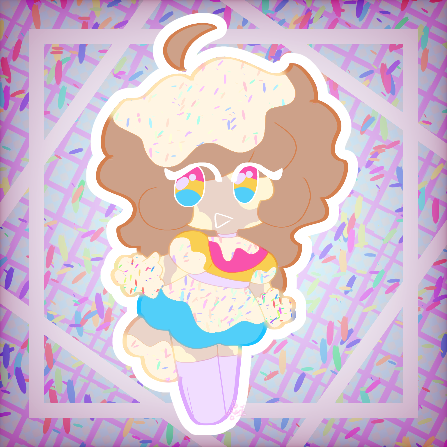 ~rainbow sprinkle cookie~ - ibisPaint