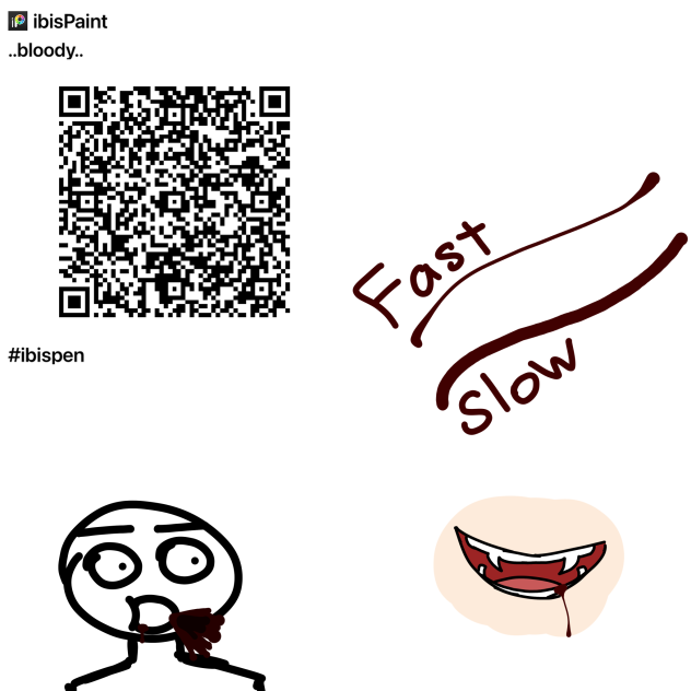 Bloody brush - ibisPaint