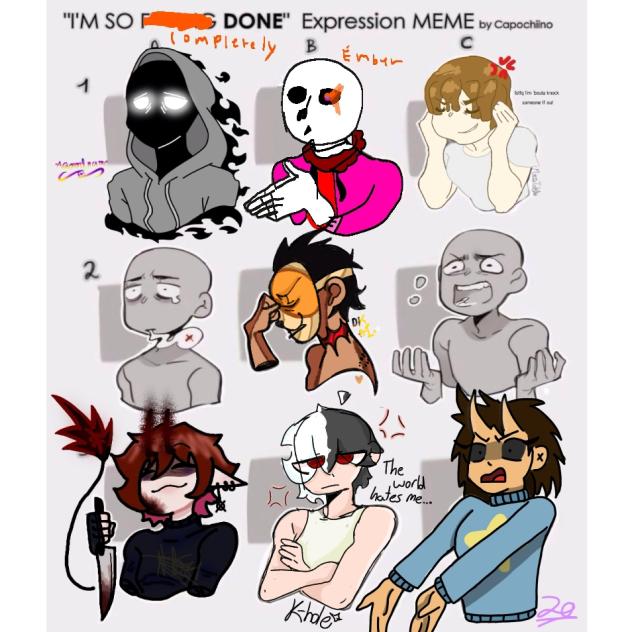 I'm so Fcking Done Collab. - ibisPaint