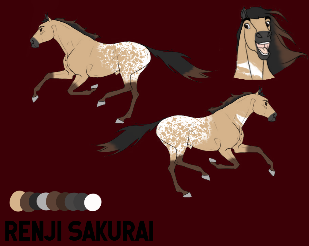 Renji Sakurai - Reference Sheet - ibisPaint