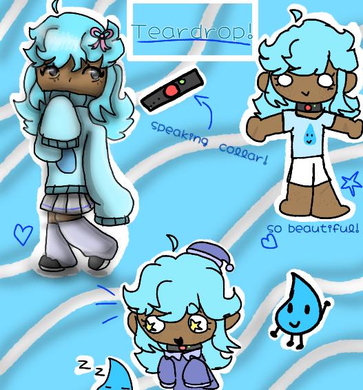 Teardrop! (as a human) - ibisPaint