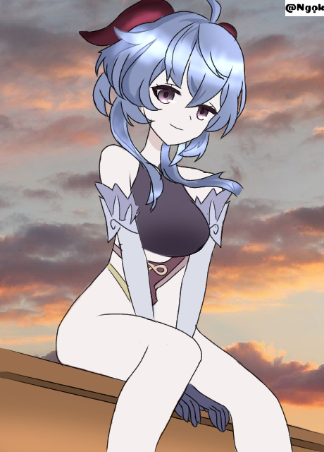 Ganyu from Genshin Impact - ibisPaint