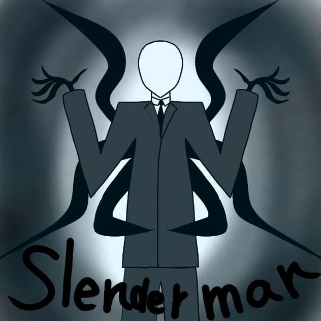 slender man - ibisPaint