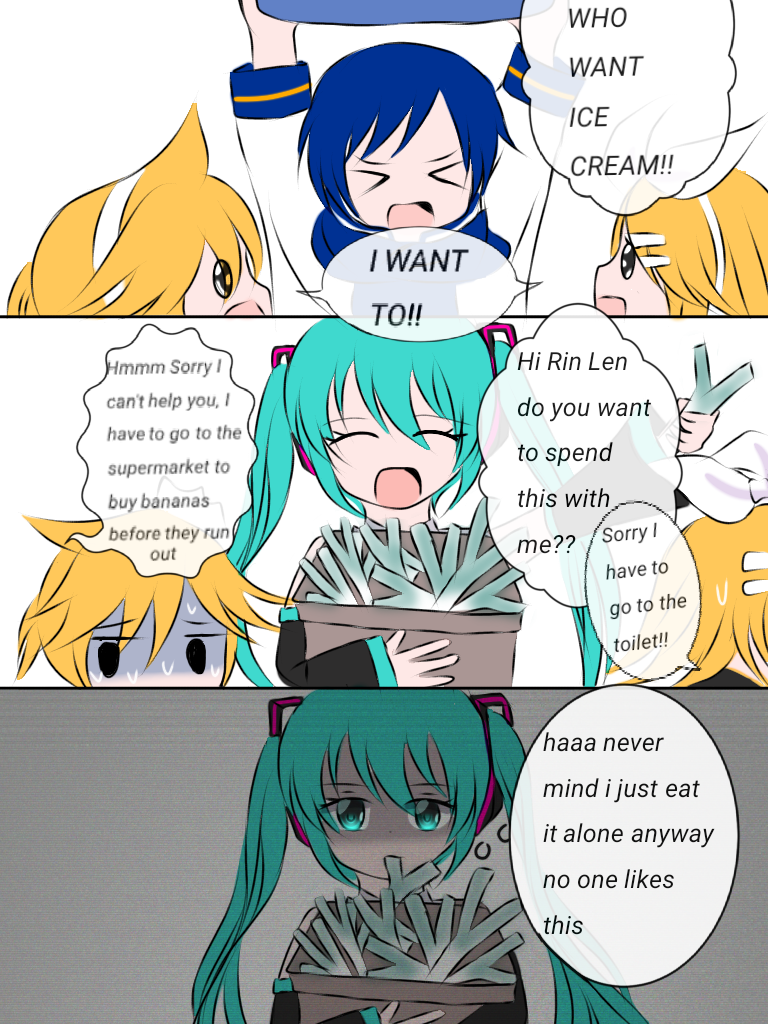 Poor Miku - ibisPaint