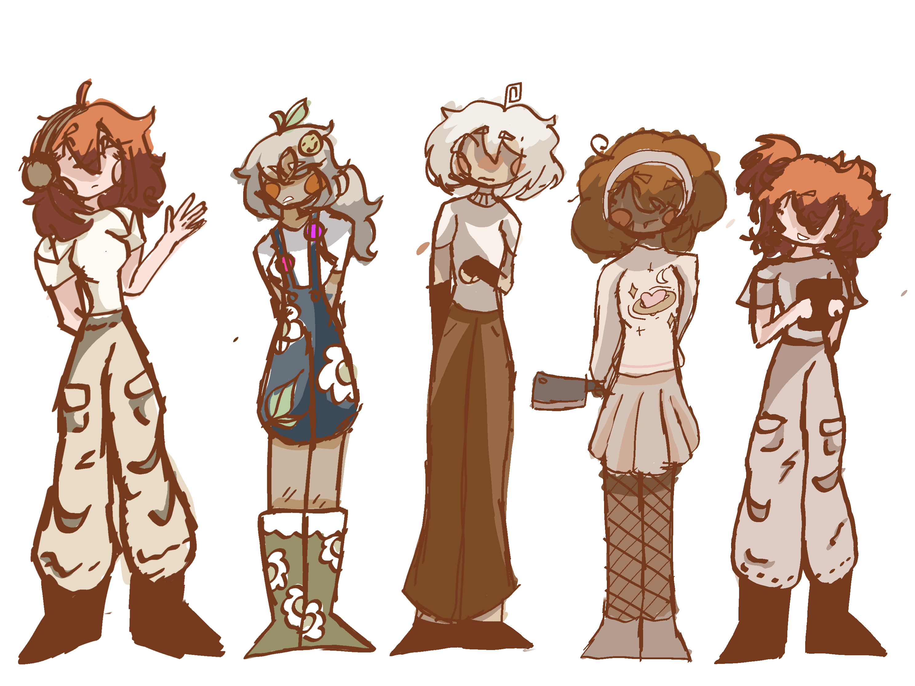 New OCs!!!!!(ALMOST DONE) - ibisPaint