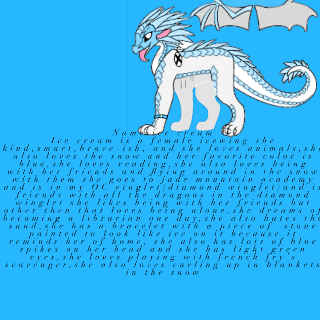 My WOF OC ice cream - ibisPaint