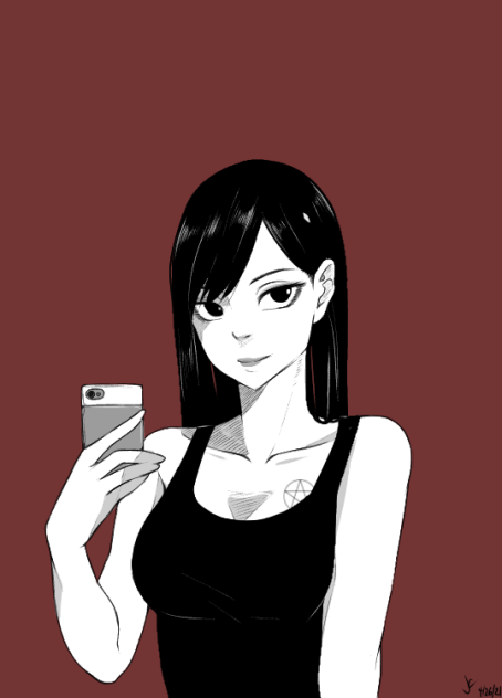 selfie - ibisPaint