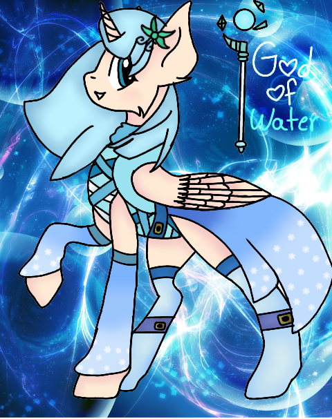 God of Water - ibisPaint
