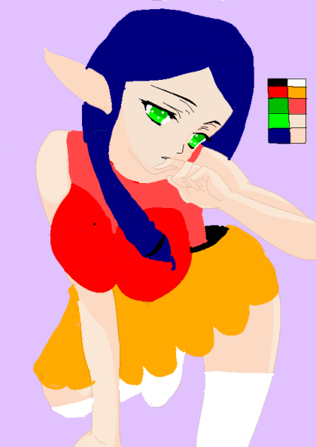 Ellie Elf - ibisPaint