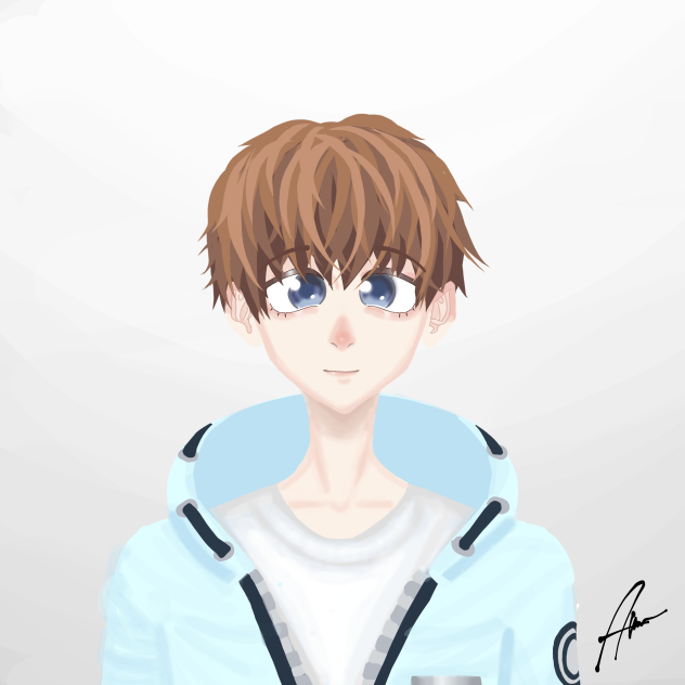 haruki un chico normal - ibisPaint