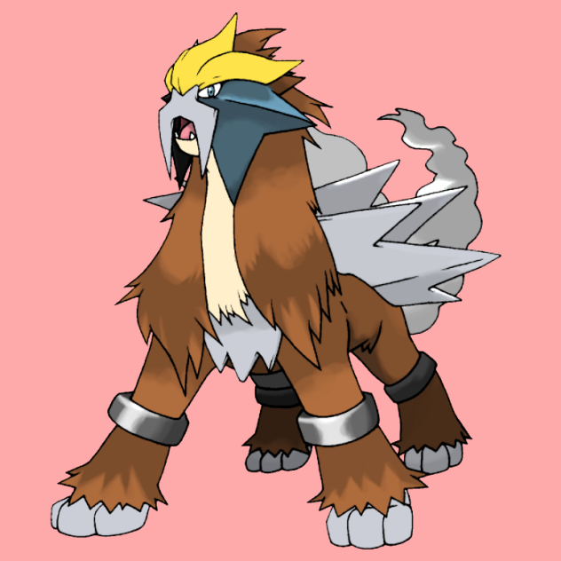 Shiny Entei - ibisPaint
