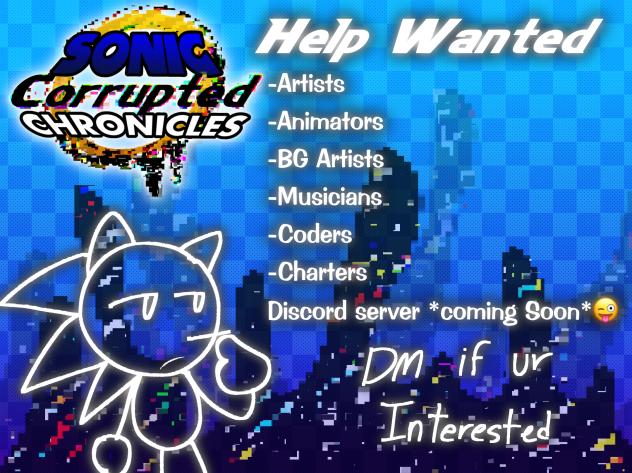 Sonic’s Corrupted Chronicles help wanted - ibisPaint