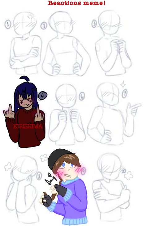 Reaction meme with anonymous - ibisPaint