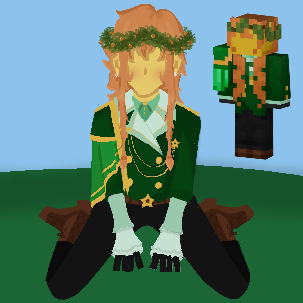 My Minecraft skin - ibisPaint