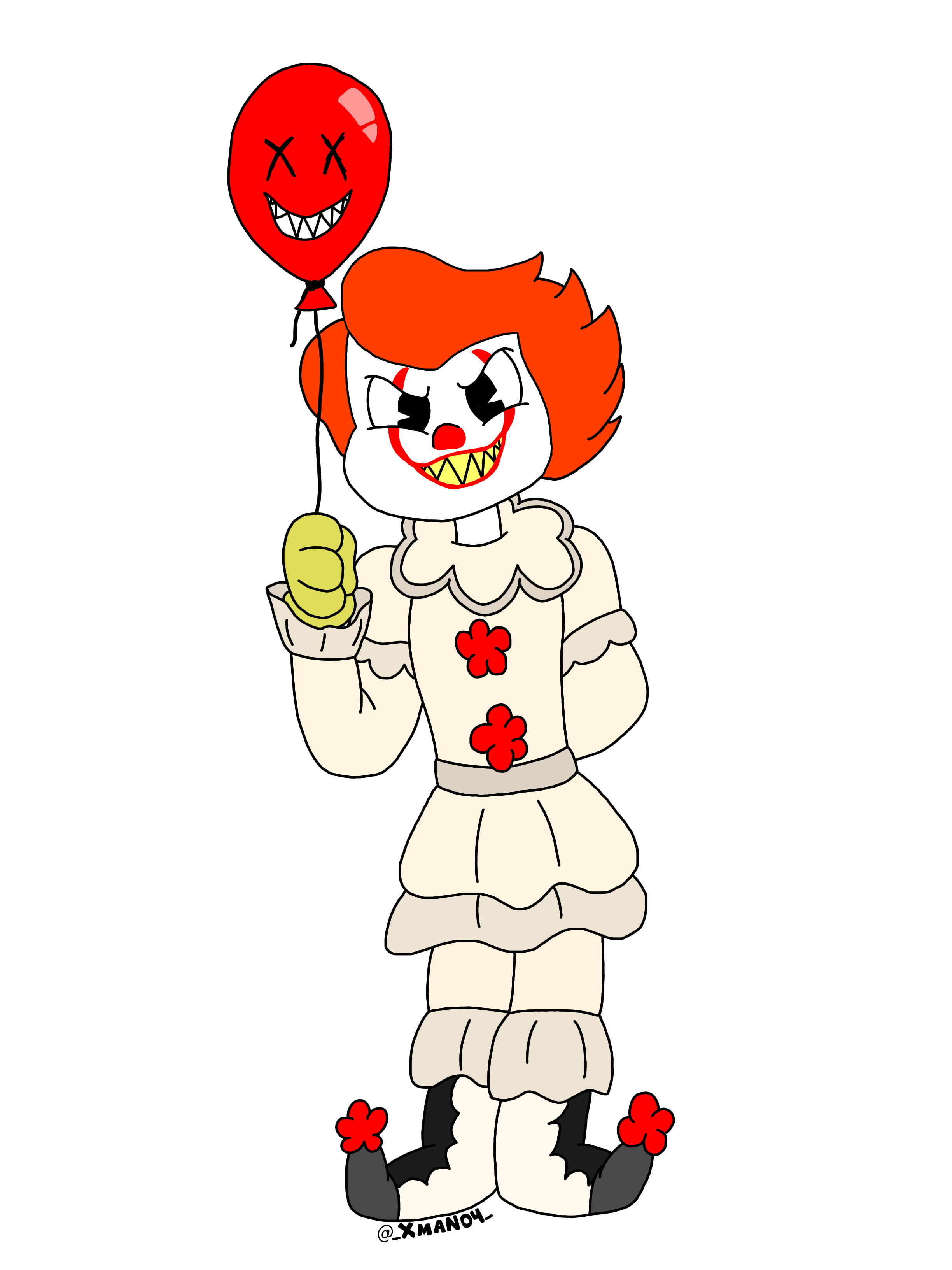 Pennywise be cartoons - ibisPaint