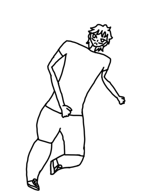 Run (doodle) - ibisPaint