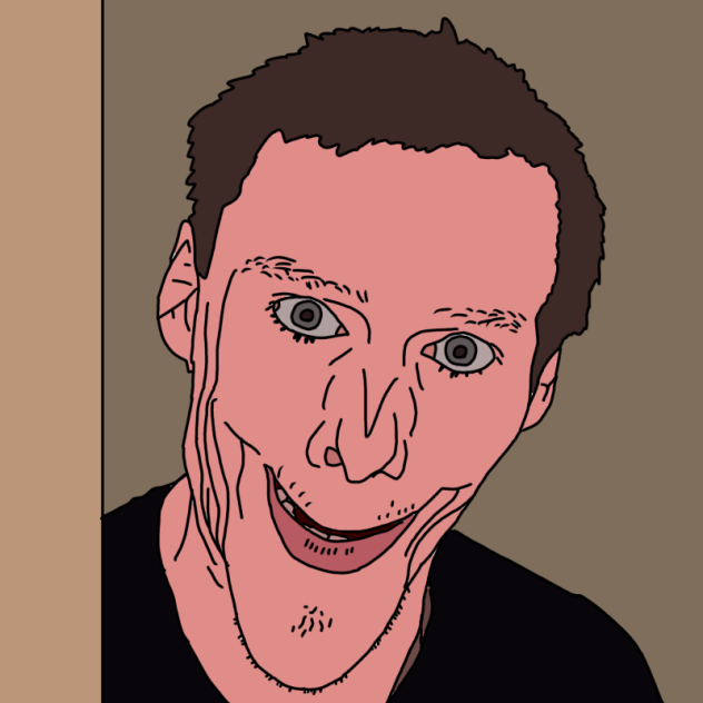 Creepy guy - ibisPaint