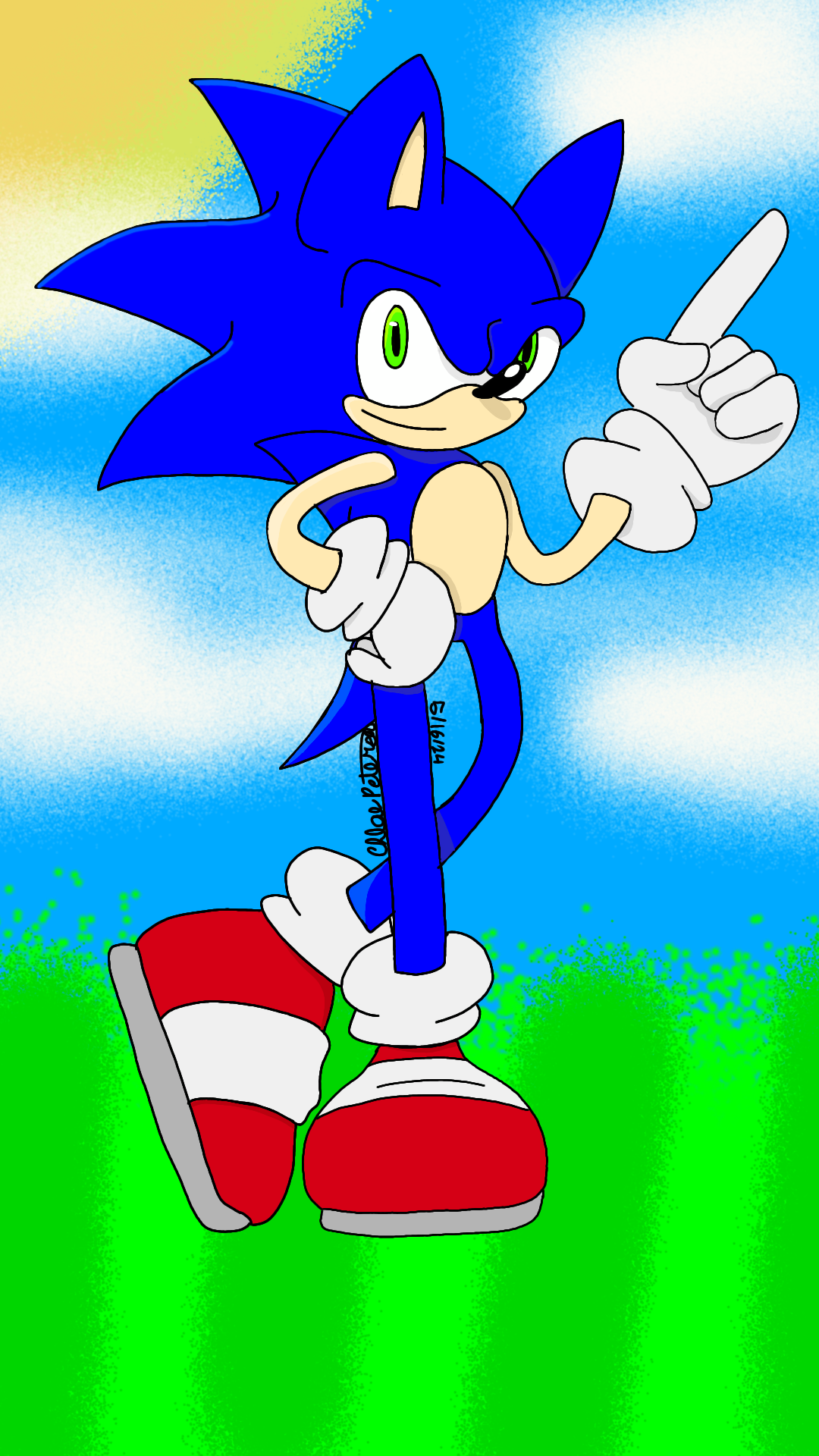 Sonic - ibisPaint