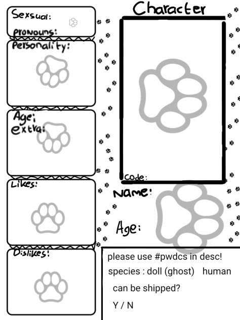 character sheet - ibisPaint