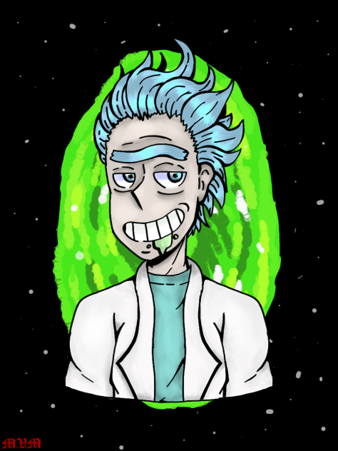 rick sanchez - rick and morty (fan art) - ibisPaint