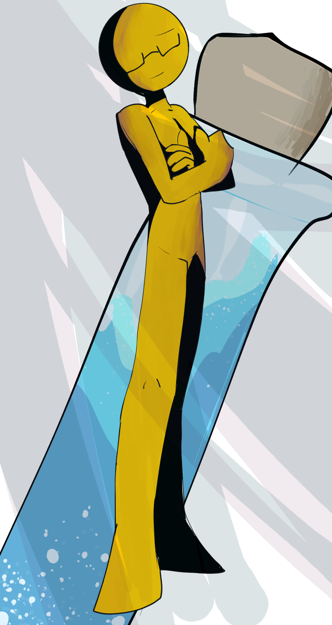 Yellow - Alan Becker - ibisPaint