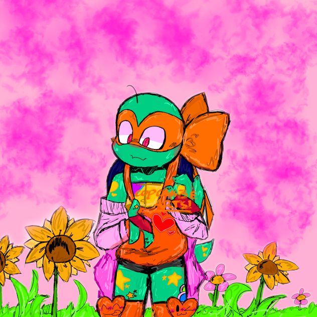 The Heart Of the Turtles!!🧡🐢 - ibisPaint