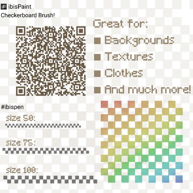 Checkerboard Brush - ibisPaint