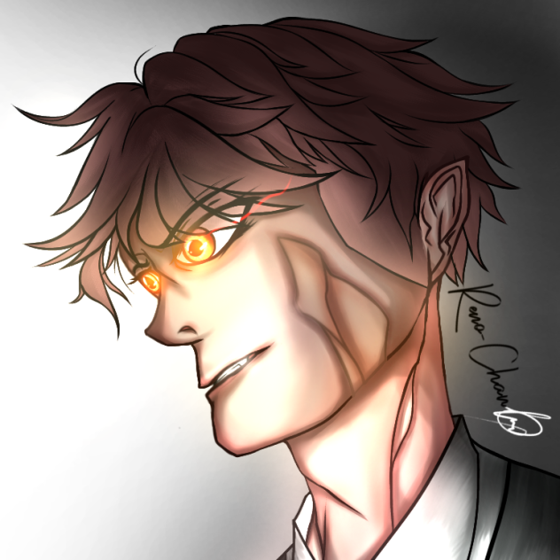 Vampire Golden eyes 👀 - ibisPaint