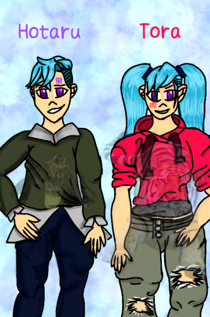 The Miaku twins - ibisPaint