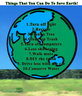 Save the earth - ibisPaint