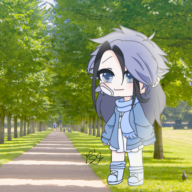 my new oc she name sky - ibisPaint