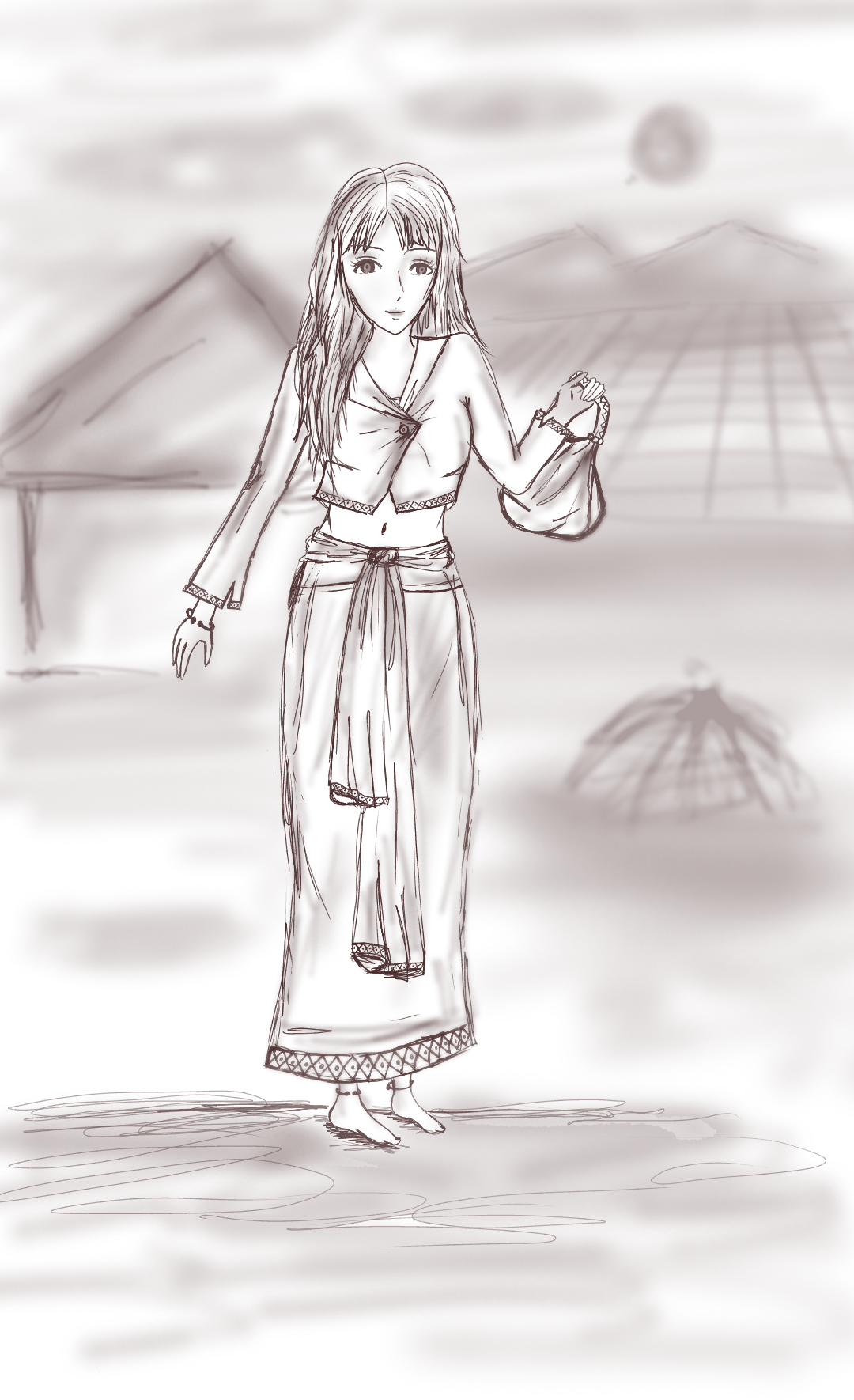 Thai silk - ibisPaint