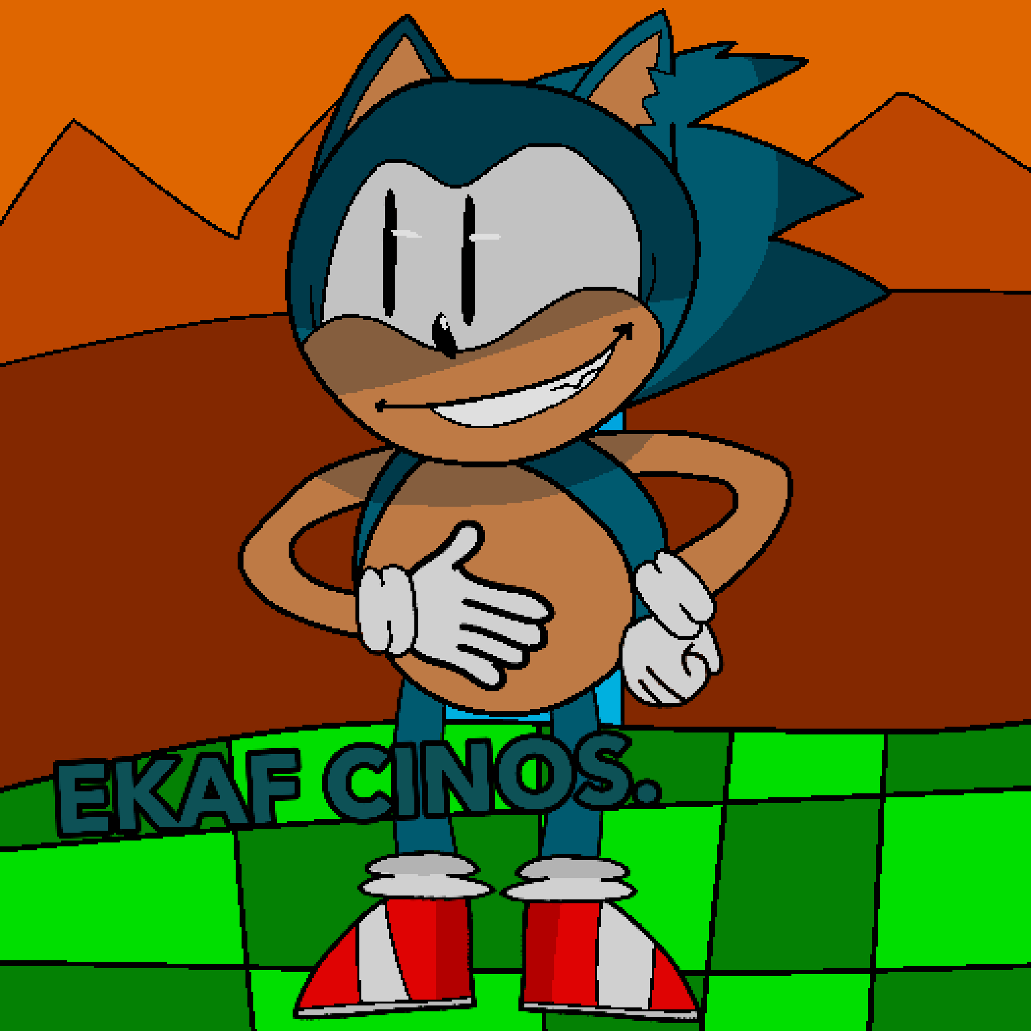 Faker Sonic (PizzaTower) - ibisPaint